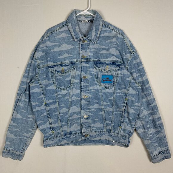 ASOS | Jackets & Coats | Asos The Simpsons Clouds Denim Jean Jacket ...